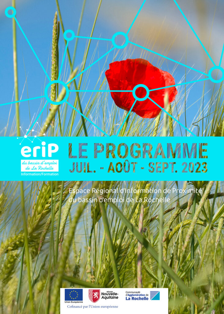 Nouveau programme ERIP Juillet-Août-Septembre 2023 - Espace Régional d ...